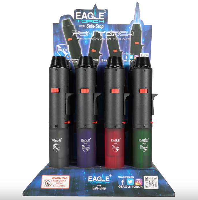 Eagle Torch® - Transparent Pen Torch- 12CT